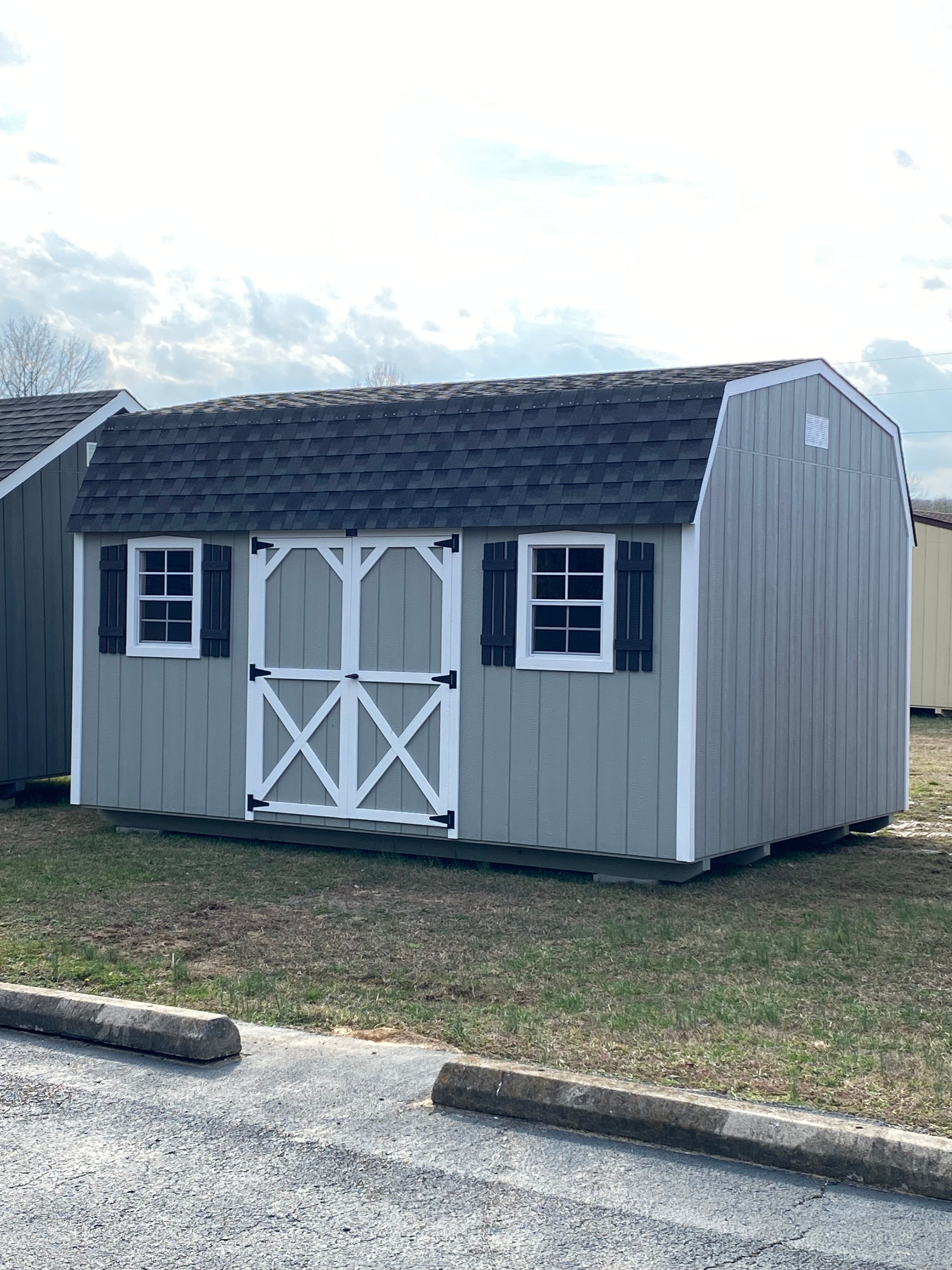 12x16 Gambrel Shed – AmishCo