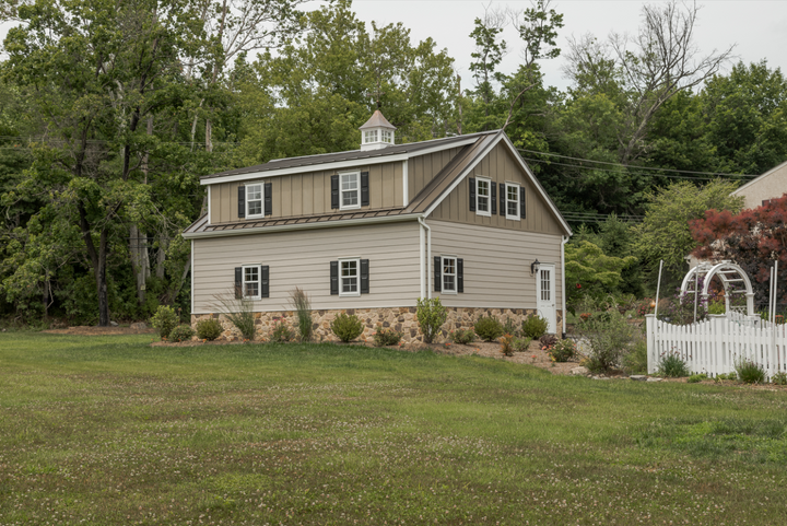 2 Story Double Wide Carriage Garage – AmishCo