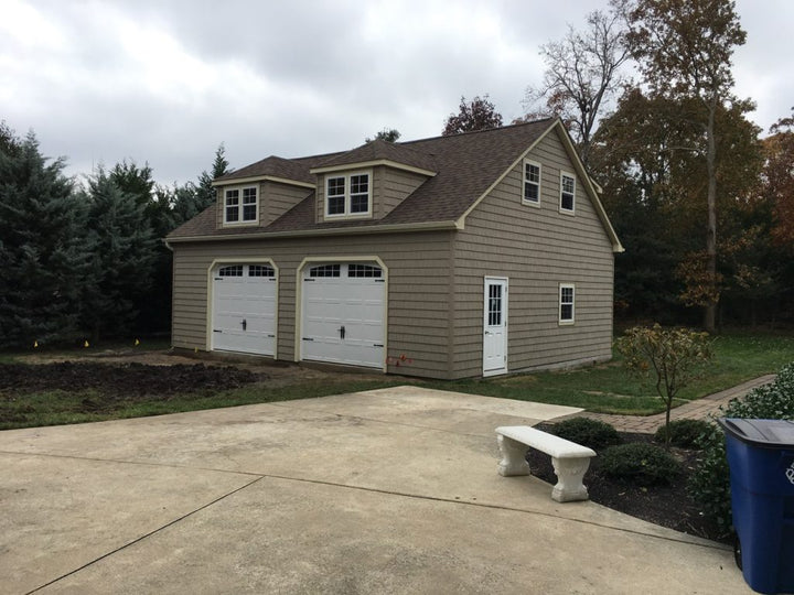 2 Story Double Wide Carriage Garage – AmishCo