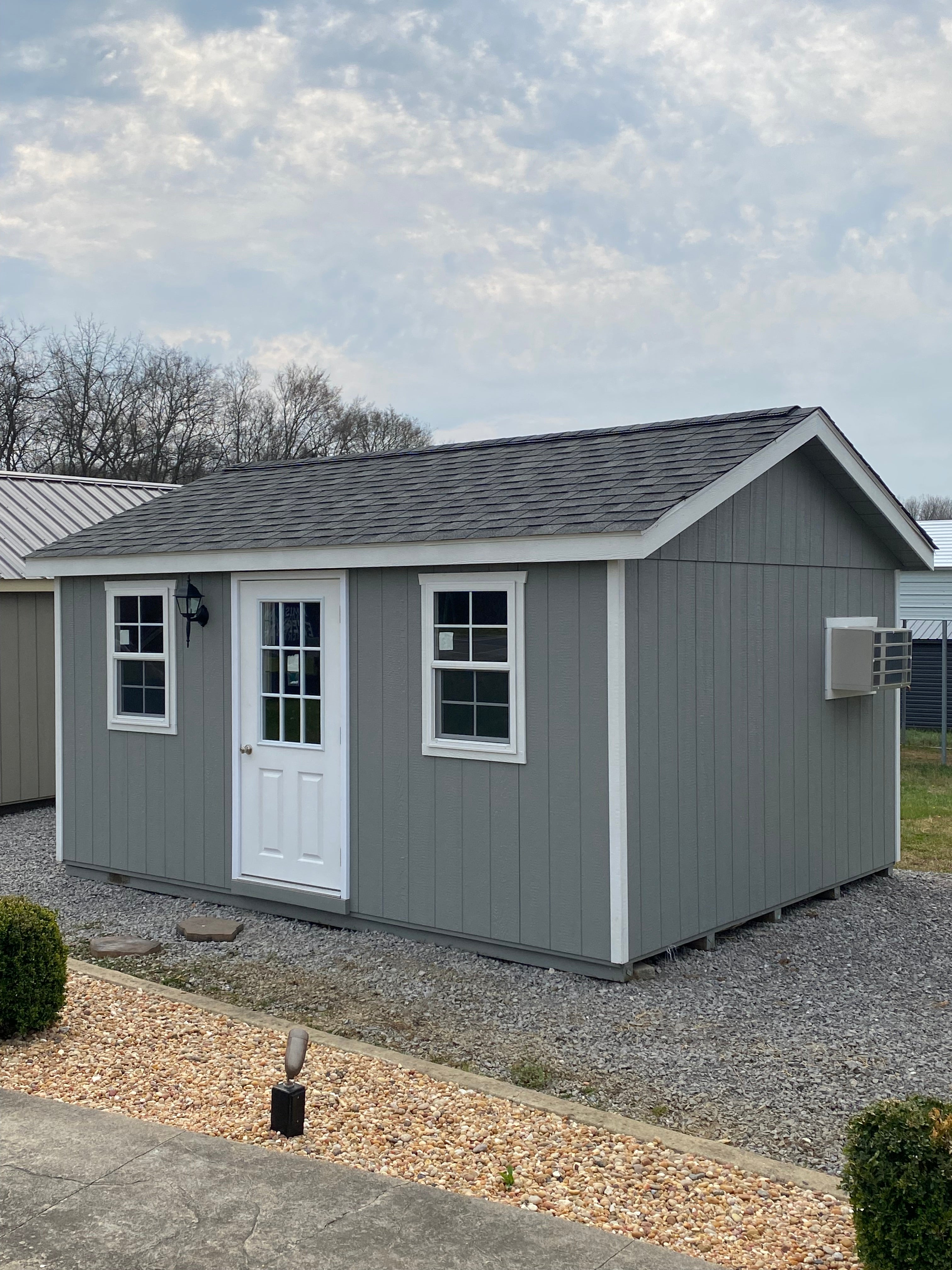 12x16 Fully Finished Backyard Studio – AmishCo