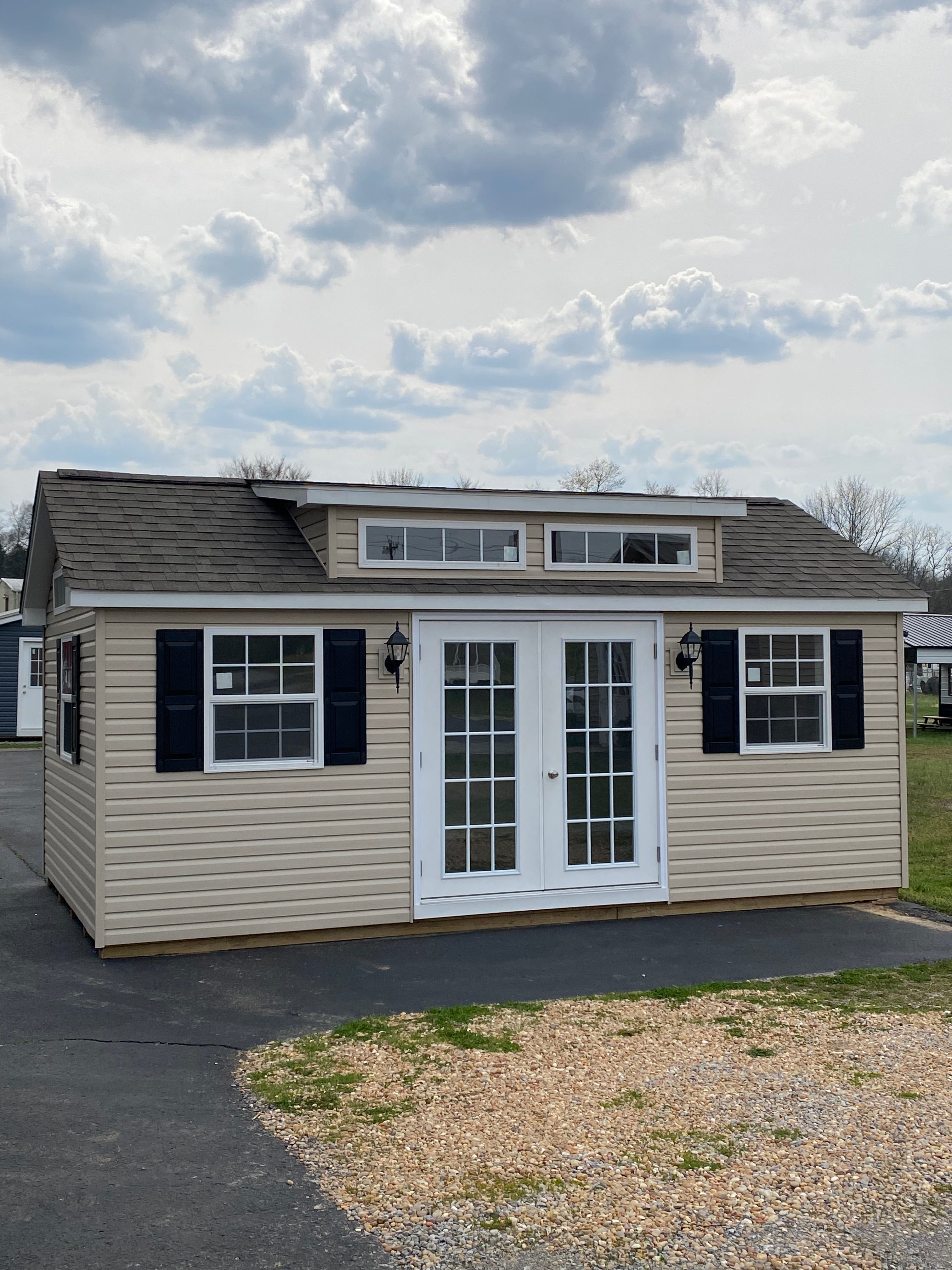 12x20 Garden Studio (Finished Interior!) – AmishCo