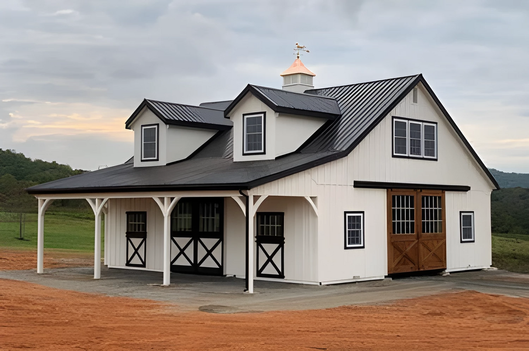 Amish-Made Horse Barns & Shelters in Tennessee | AmishCo